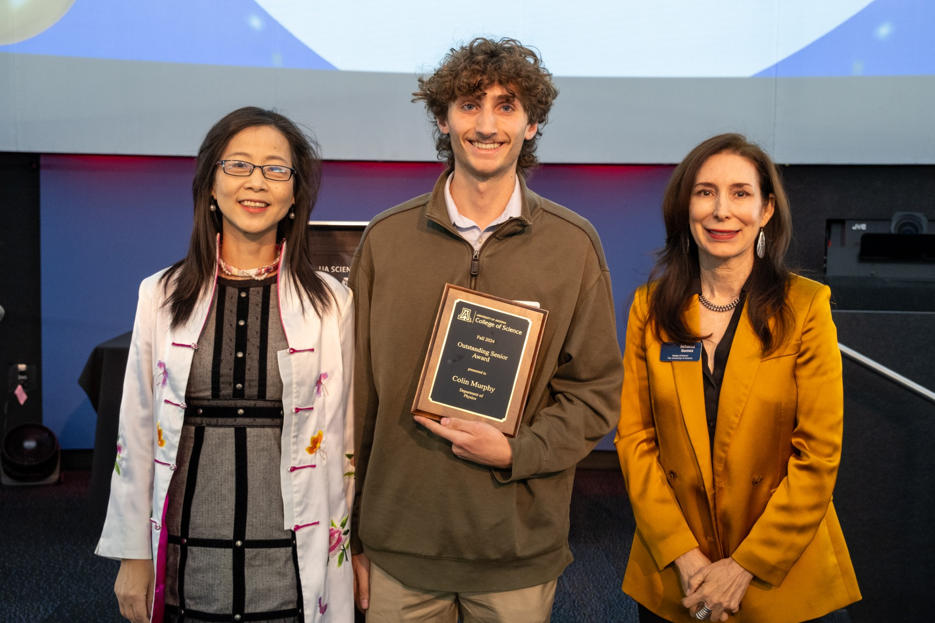 Colin Murphy Received Physics Department Outstanding Senior Award | UA Science | Physics