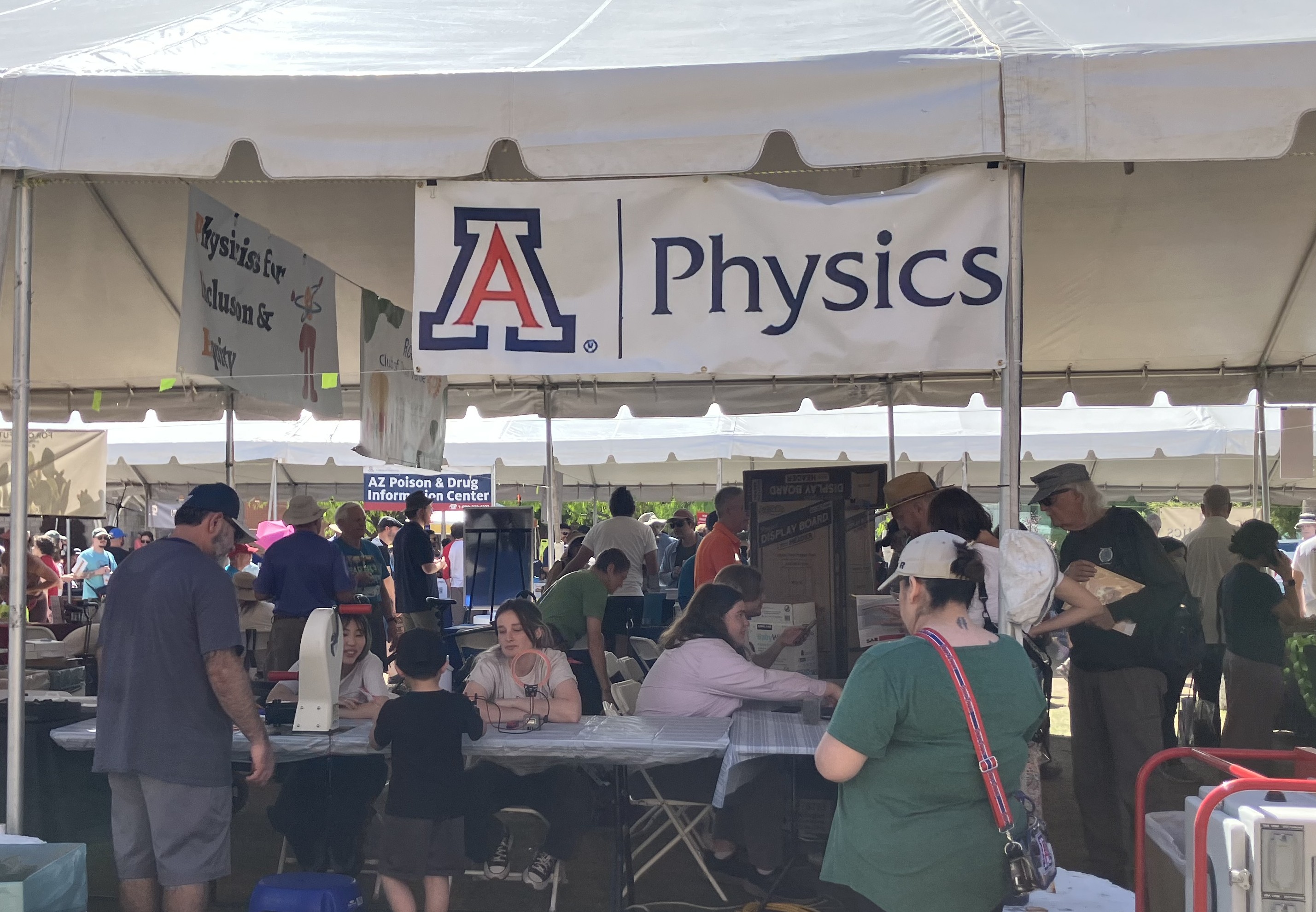 UA Physics Brings Hands‑On Science to the 2026 Tucson Festival of Books ...
